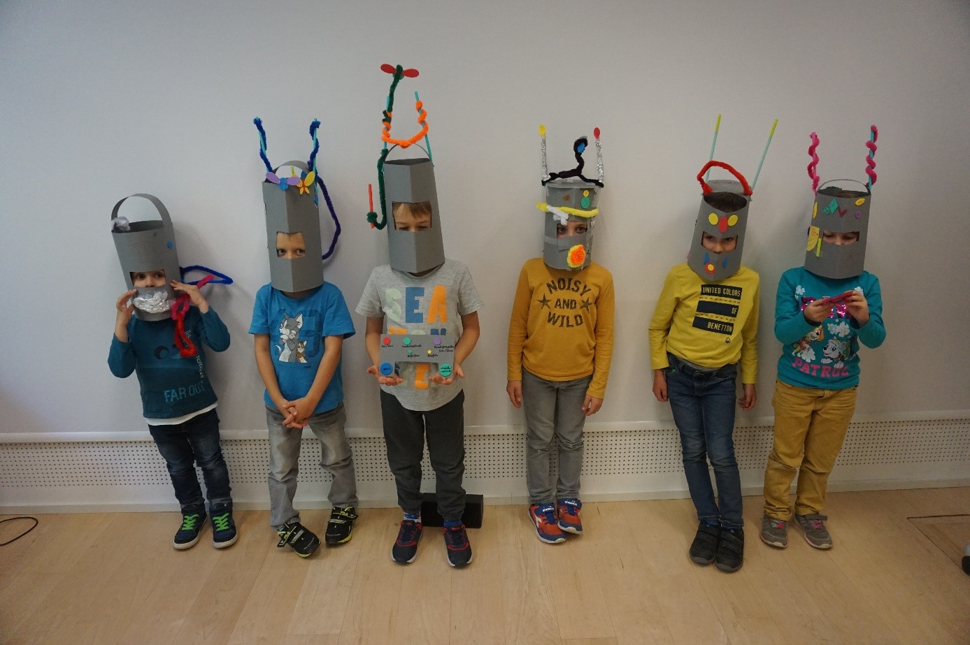 Wir Basteln Unseren Eigenen Roboterhelm Rfdz Informatik