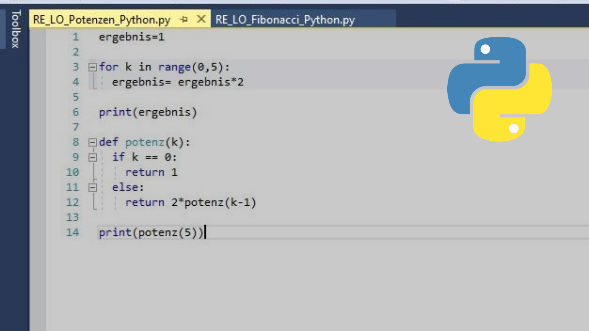 Rekursion Iteration In Python Rfdz Informatik